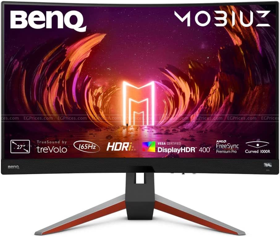 BenQ MOBIUZ EX2710R 27 inch 2K QHD LED Curved Gaming Monitor