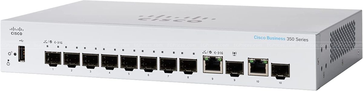 Cisco Business CBS350-8S-E-2G 8 Port Managed Switch