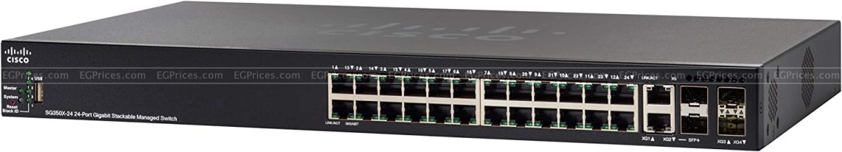 Cisco SG350X-24P 24 Port Stackable Managed Switch