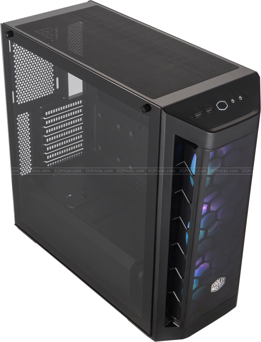 Cooler Master MasterBox MB511 ARGB Mid Tower Desktop Case + 600W PSU ...