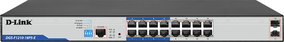 D-Link DGS-F1210-18PS-E 18 port Gigabit Managed Switch price in Egypt