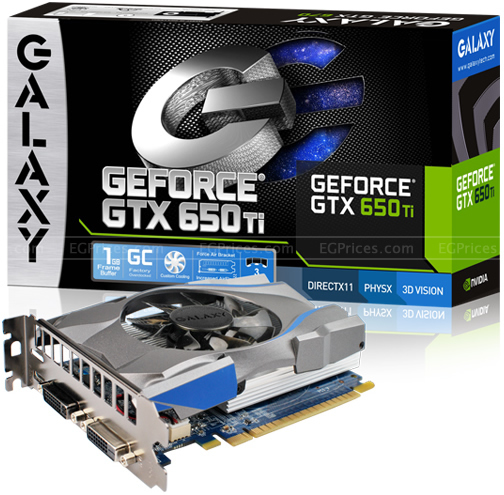 Galaxy GeForce GTX 650 Ti GC 1GB GDDR5 price in Egypt