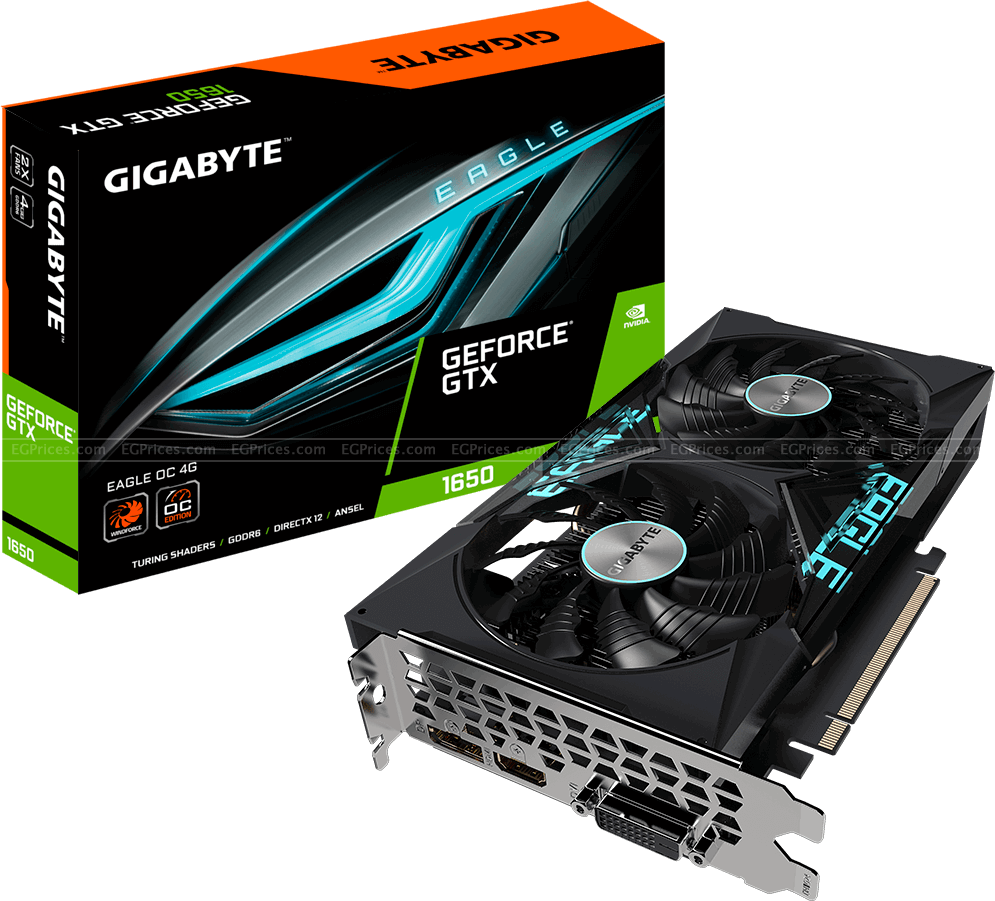 Gigabyte GeForce GTX 1650 EAGLE OC 4GB GDDR6 price in Egypt