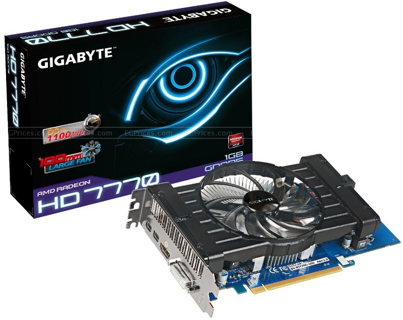 Gigabyte AMD Radeon HD 7770 OC 1GB GDDR5