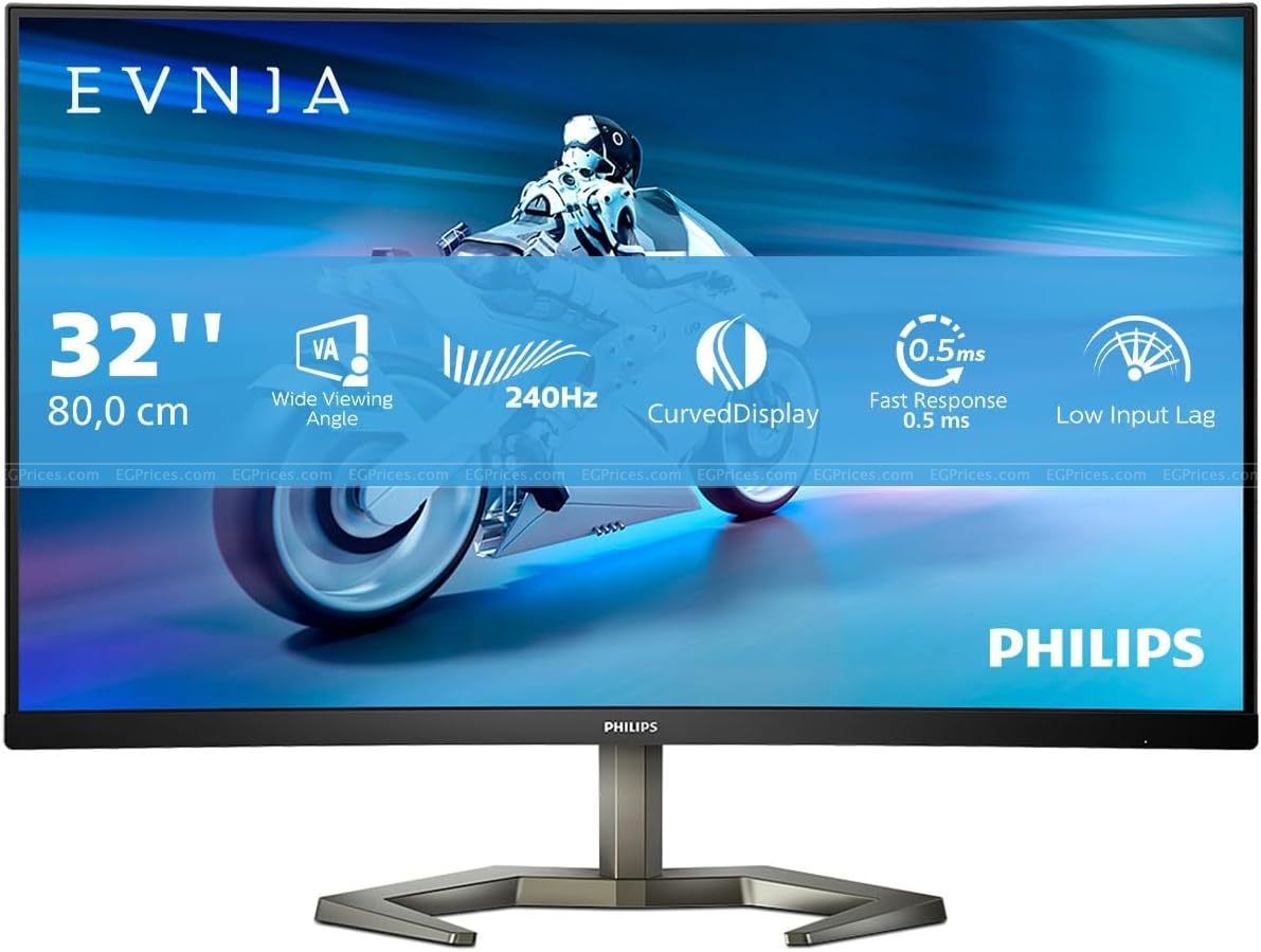 Philips 32M1C5200W 31.5 Inch FHD LED Gaming Monitor