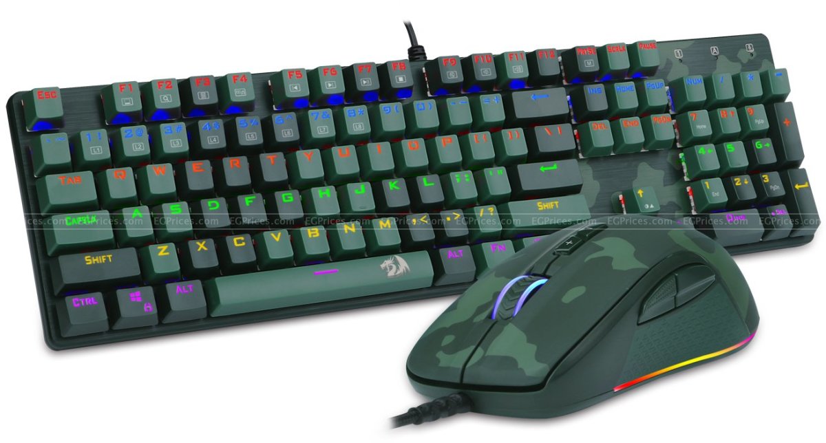 Redragon S108 ESSENTIALS Gaming Mouse And Keyboard Combo price in Egypt Redragon S108 ESSENTIALS Gaming Mouse And Keyboard Combo price in Egypt