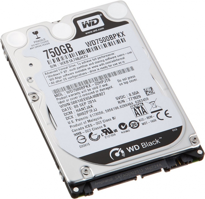 Western Digital WD7500BPKX Black 750GB SATA 6GB/s 16MB Cache HDD price ...