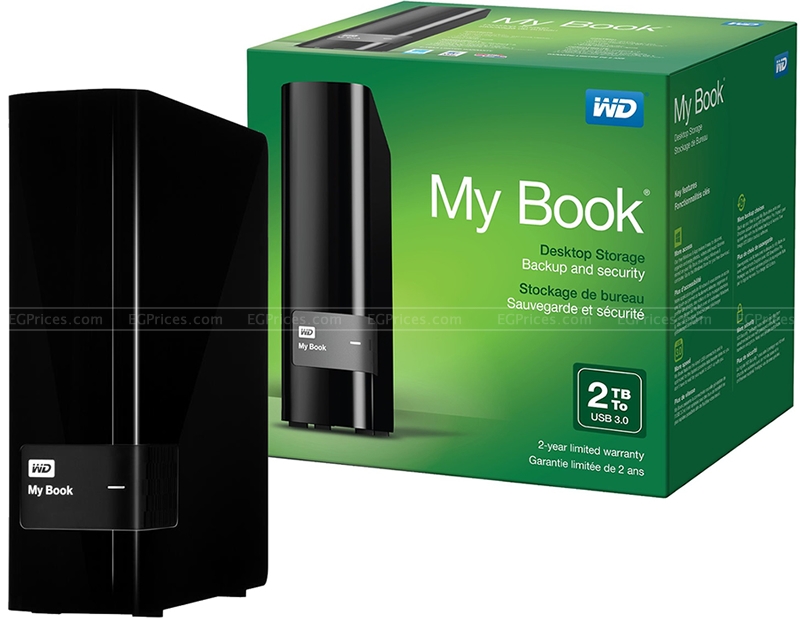 Western Digital My Book WDBFJK0020HBK 2TB USB3.0 External HDD