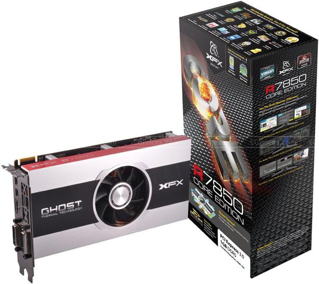XFX AMD Radeon HD 7850 Core Edition 1GB GDDR5